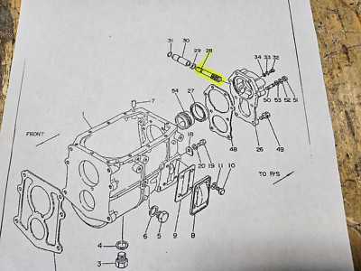 SPEEDOMETER GEAR DRIVE MHS50U TRANS, NISSAN UD TRUCK, 1989-1991 1800 ...
