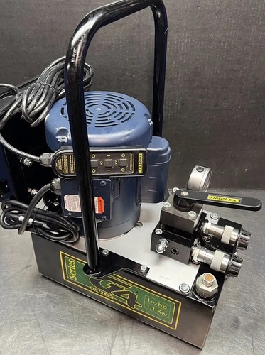 Simplex Hydraulic Pump G4142 MU100 1.5 gal Oil 115 volt 6,000 PSI ...