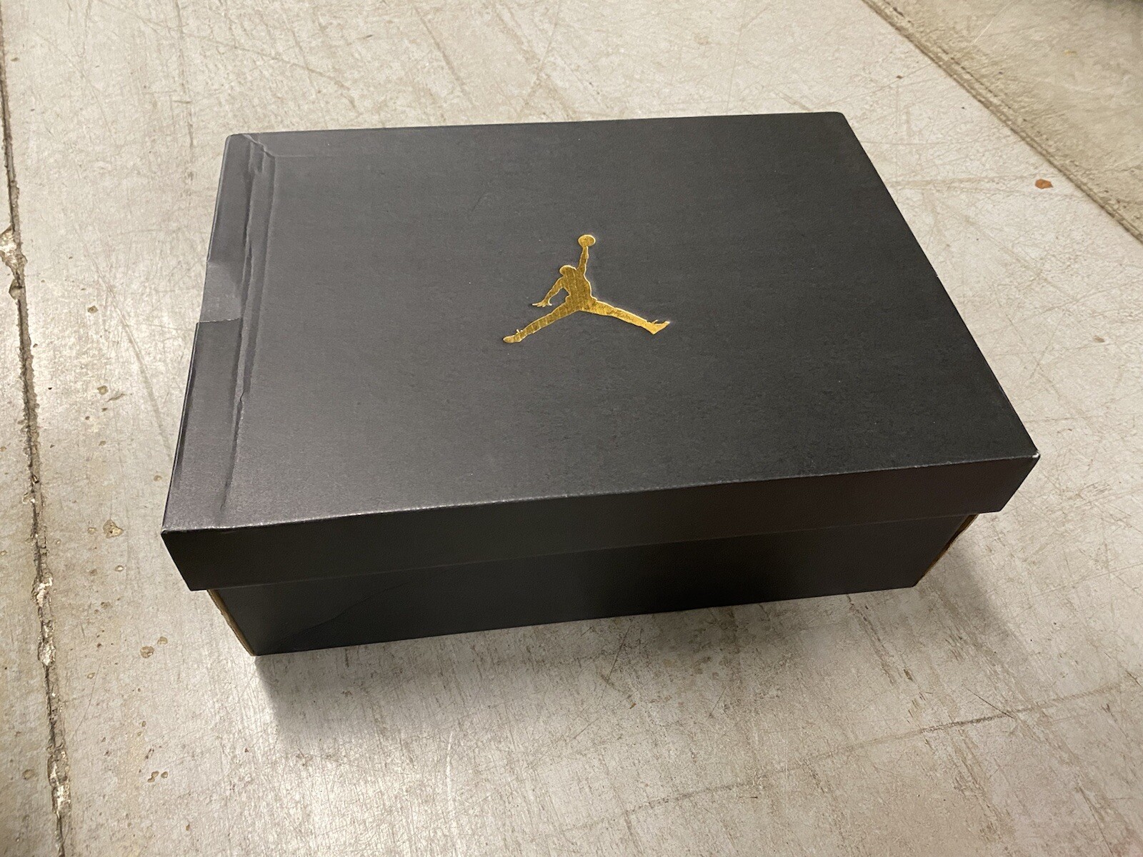 Air Jordan MAX AURA 4 shoe box Size 11.5 BLACK *BOX … - Gem