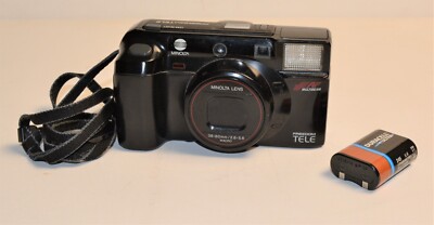 Minolta Freedom Tele AF Multibeam 35mm Camera w 38-80mm/2.8-5.6 Macro ...