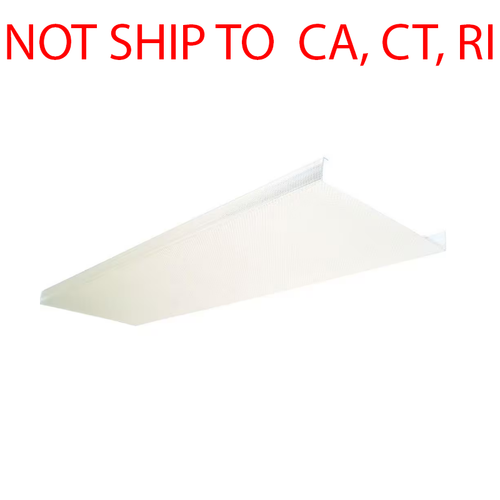 Ceiling Light Fixture Diffuser 4 Ft Wide Body Cover Replacement ...