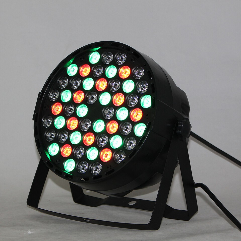 8pcs 54 x 3W RGBW DMX LED Par Stage Light Lighting Club Light Lamp Show ...