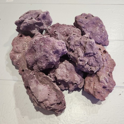Robbie's Purple Reef Rock( 30 Pounds ) Dry Rock | eBay