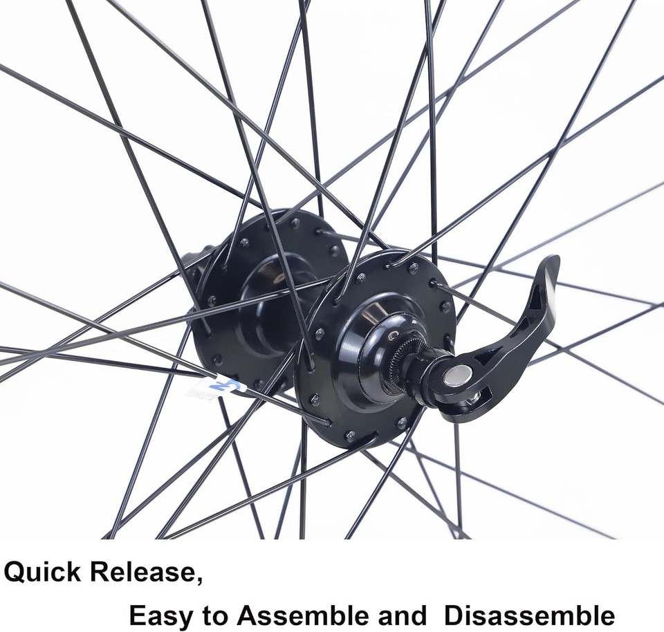 MEGHNA 26 Inch MTB Wheel Set Aluminium Alloy Double Wall Rims for ...