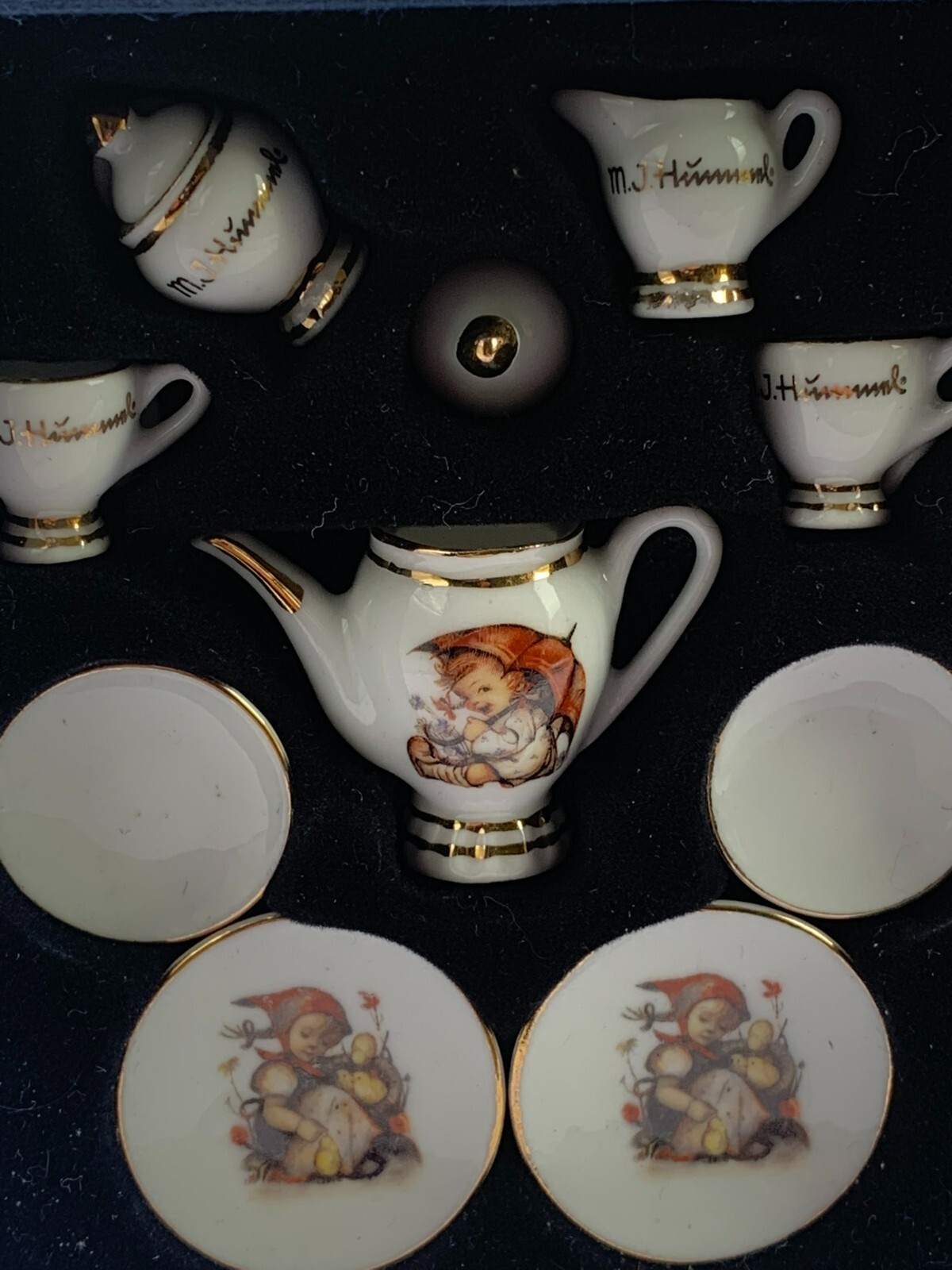 1/12th Dolls house miniatures, Reutter Tea Pot Set, BTH2 | eBay UK