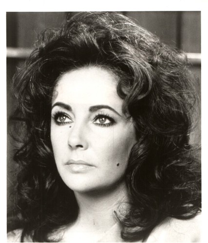 HOLLYWOOD BEAUTY ELIZABETH TAYLOR VIOLET EYES STUNNING PORTRAIT 1971 ...