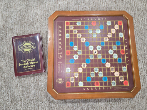 Franklin Mint Turnable + Scrabble Collector’s Edition 24K Gold Plated ...