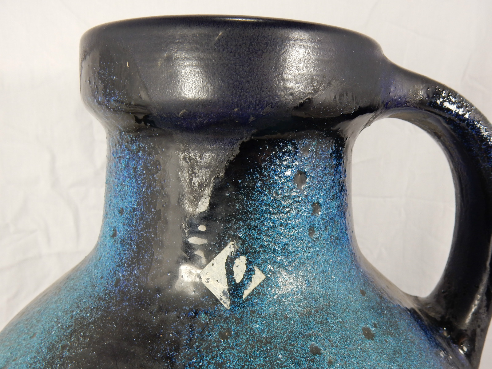 70´s design Carstens Luxus Keramik Vase in a stunning glaze variation ...