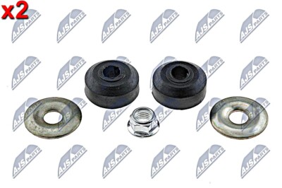 2x Rear Stabilizer Coupling Rod Mounting Front For JEEP 84-01 52001132 ...