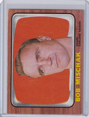 1966 Topps Football #113 Bob Mischak - Oakland Raiders | eBay