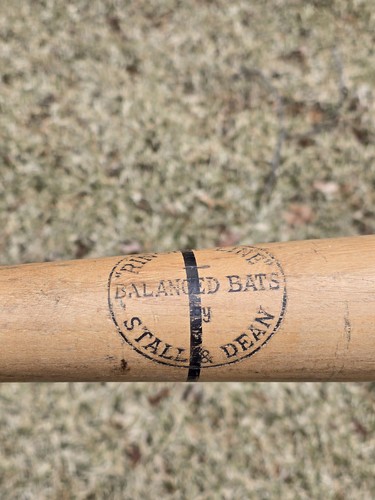 Vintage Stall & Dean Wood Baseball Bat "Ringer Line" Balanced Bats OTT ...