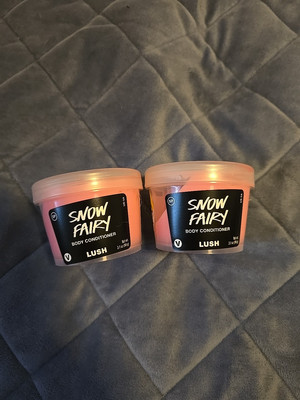 Lush Snow Fairy Body Conditioner Lotion 3.1 oz - (02/01/21 Use By) x2 ...