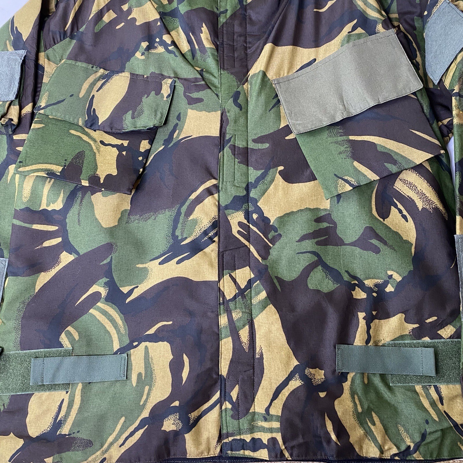 Vintage British Army Smock Full Zip Jacket Camo Prote… - Gem