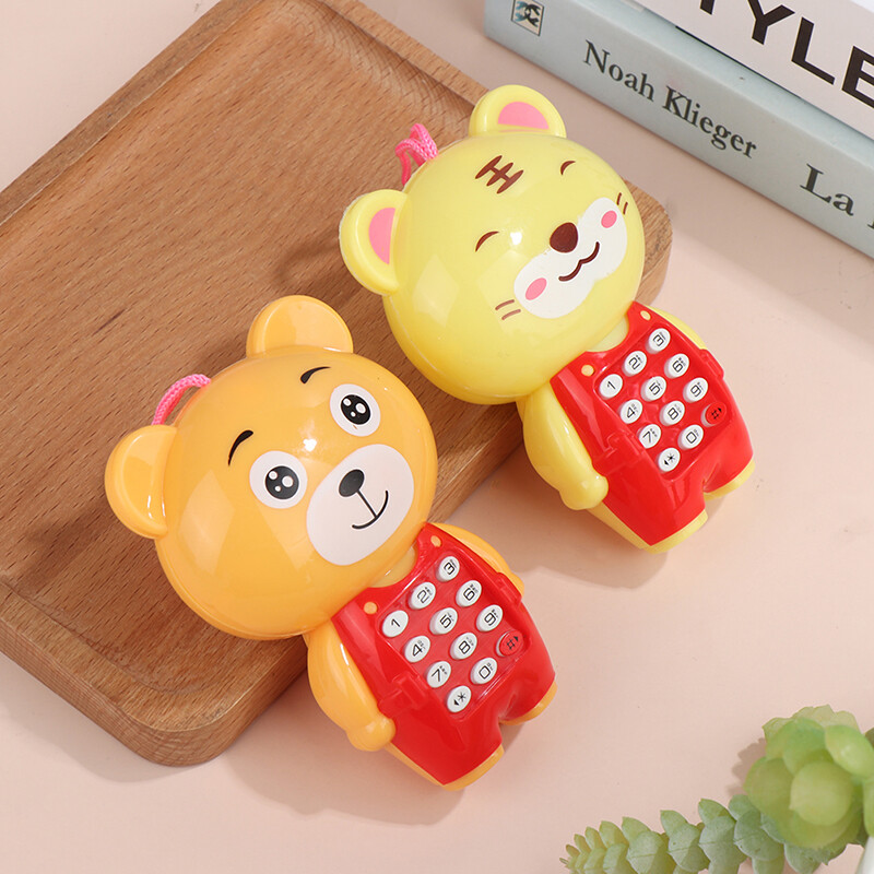 New Electronic Toy Phone Musical Mini Cute Children Phone Cellphone ...