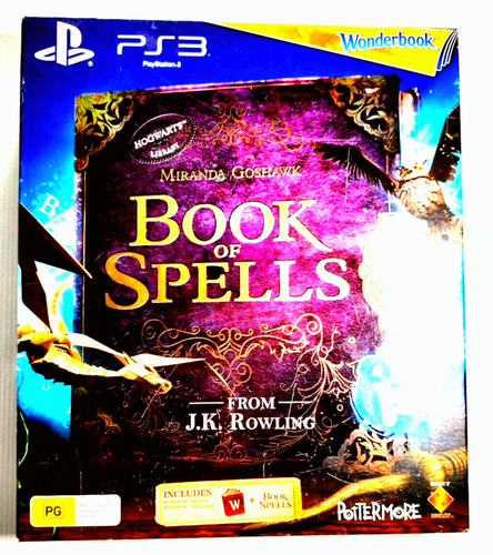 PS3 Playstation Miranda Goshawk Hogwarts Book of Spells Harry Potter JK ...