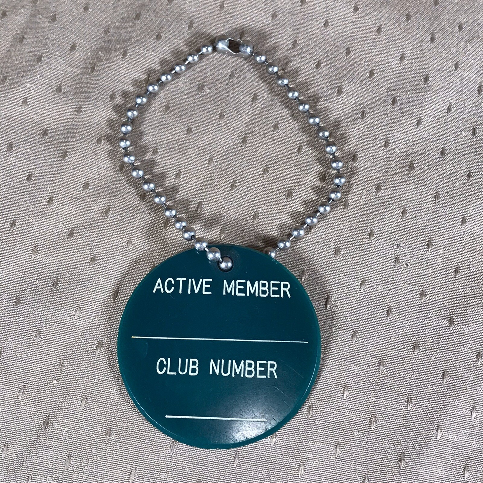 Vintage U.S. Army Awase Meadows Golf Club Okinawa Tag Hard Green ...