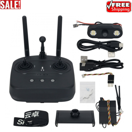 Skydroid T10 2.4GHz 10CH RC Receiver Transmitter RC TX RX (w/ LED ...