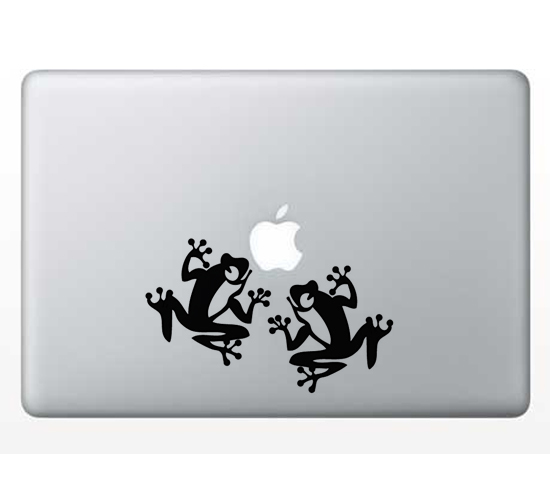 Frogs Jump Animal for Macbook Laptop Car Window SUV Wall Helmet Decal ...