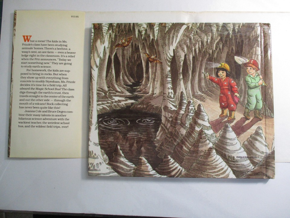 The Magic School Bus Inside The Earth, Joanna Cole, Bruce Degen, 3rd ...