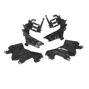 Left + Right Headlight Mounting Support Plate Bracket Kit Fit For AUDI ...