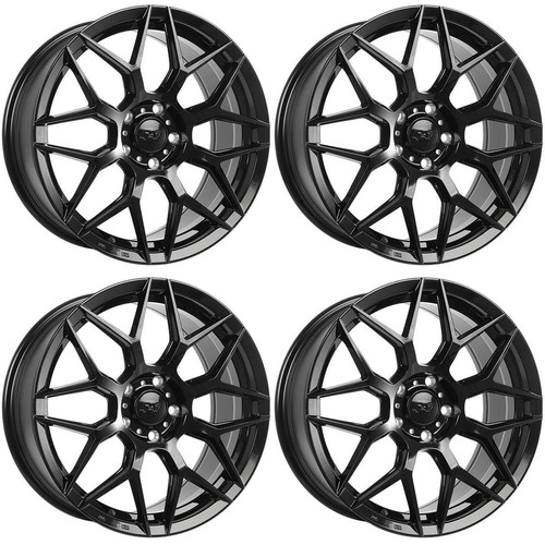 Set of 4 16in Black Alloy Wheel Rims for Toyota Matrix, DAYB951 5x114.3 ...