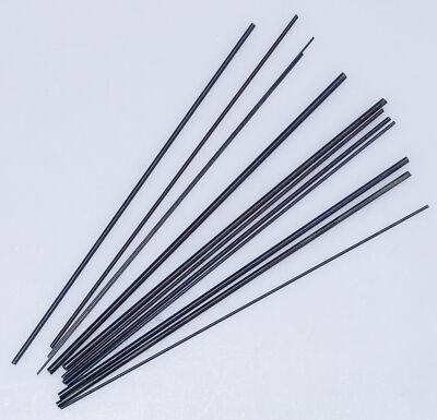 11 Assorted Tempered Blue Steel Wire Pivots Clock Repair Pivot Pinions ...