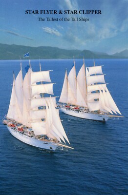 Star Clippers STAR FLYER & STAR CLIPPER card | eBay