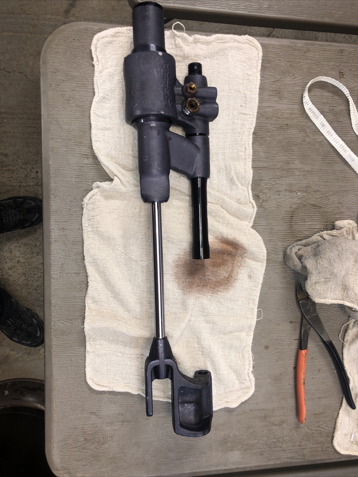 3860883 Volvo Penta SX Power Steering Actuator Cylinder RAM for sale ...