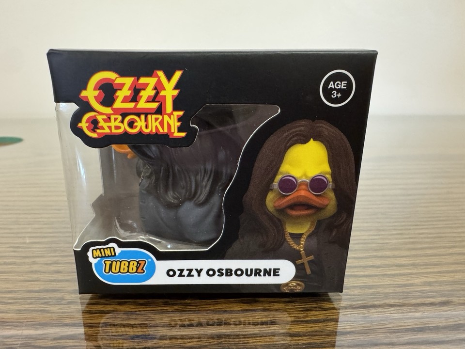 TUBBZ Mini: Ozzy Osbourne Cosplaying Rubber Duck Vinyl Figure | eBay