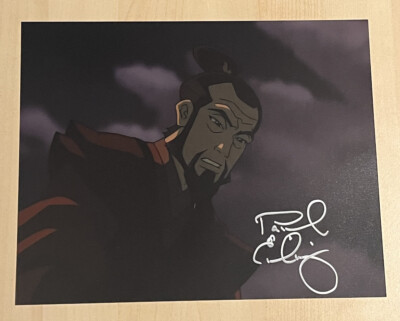 PAUL EIDING SIGNED 8x10 PHOTO UKANO VOICE ACTOR AVATAR ANIME ...
