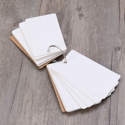 Blank Revision Cards Memo Scratch Pads Portable Study Cards Blank Study ...