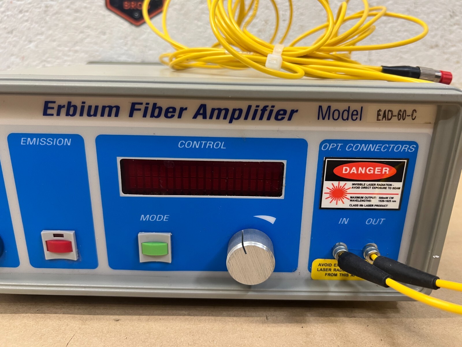 IPG Photonics EAD-60-C Erbium Fiber Amplifier | eBay