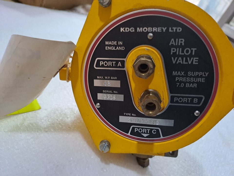 KDG MOBREY S01APA/F83 AIR PILOT VALVE | eBay