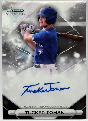 2023 Bowman Sterling - Tucker Toman Prospect Autographs #PA-TT TOR | eBay