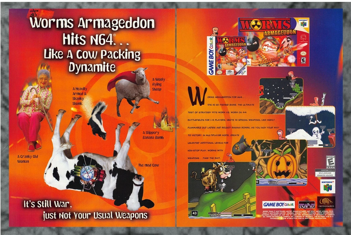 Worms Armageddon Weapons