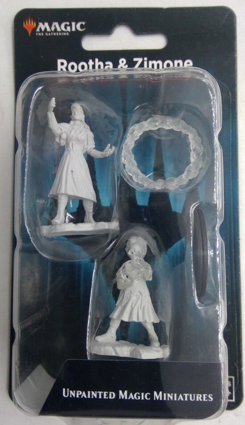 MAGIC THE GATHERING MINIATURES ~ ROOTHA & ZIMONE | eBay