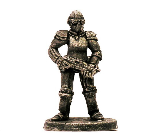 Ral Partha DS-071 Armed SWAT Team Member IV (Shadowrun) Tir Tairngire ...