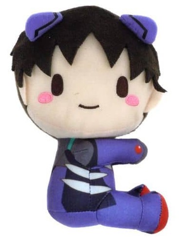 EVANGELION great Ikari Shinji Plush Stuffed pretty toy Collection Taste ...
