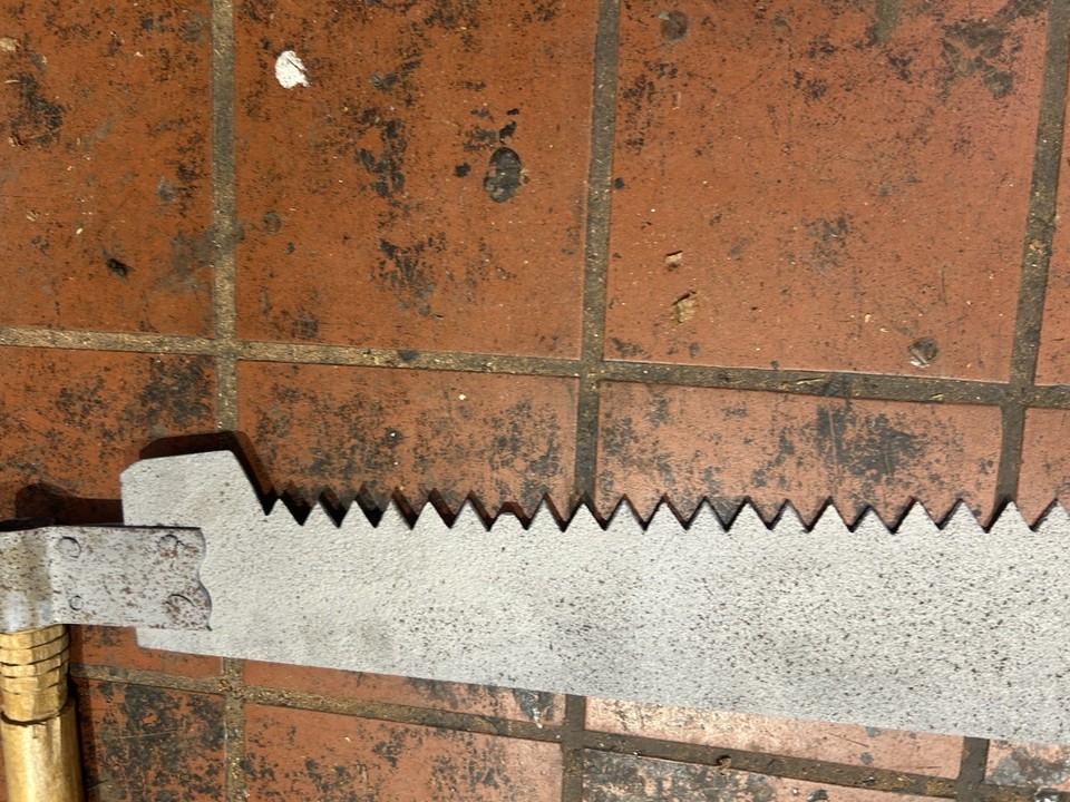 Vintage 2 Man Tree pit Saws Lumberjack Logging Saw Old Tool Wall Art ...