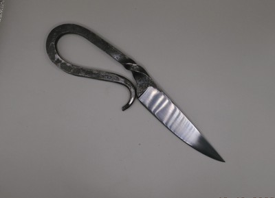 Hand Forged Blacksmith's Viking Rebar Rat Tanged Knife | eBay