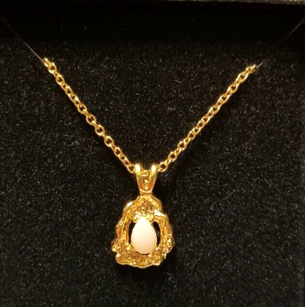 Vintage 1990's Ronte'of Beverly Hills Genuine Opal Necklace New Old ...