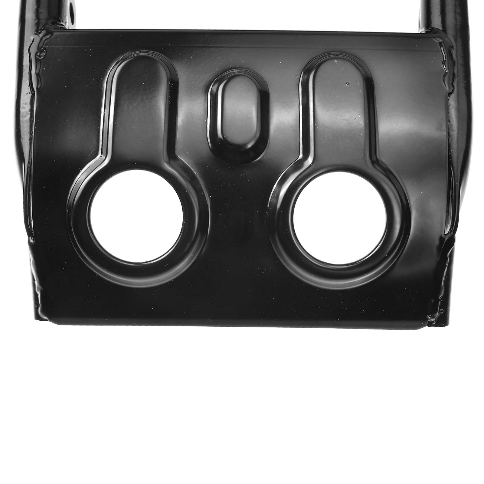 A-Premium Black Bumper Guard with Rubber End Caps Front for Yamaha ...