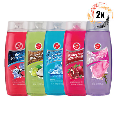 2x Bottles Universal Variety Refreshing Body Wash 18oz | Mix & Match ...