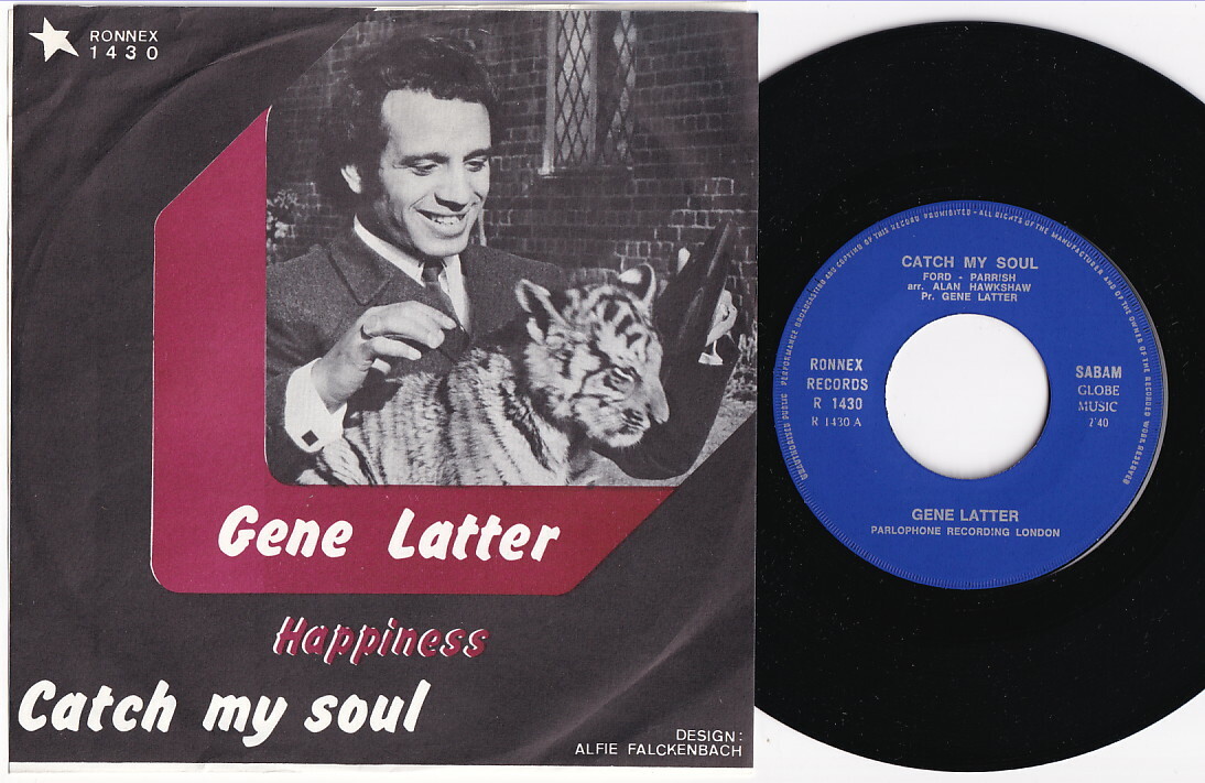 Gene LATTER * 1971 UK MOD R&B Northern SOUL * Belgian 45 * Listen! | eBay
