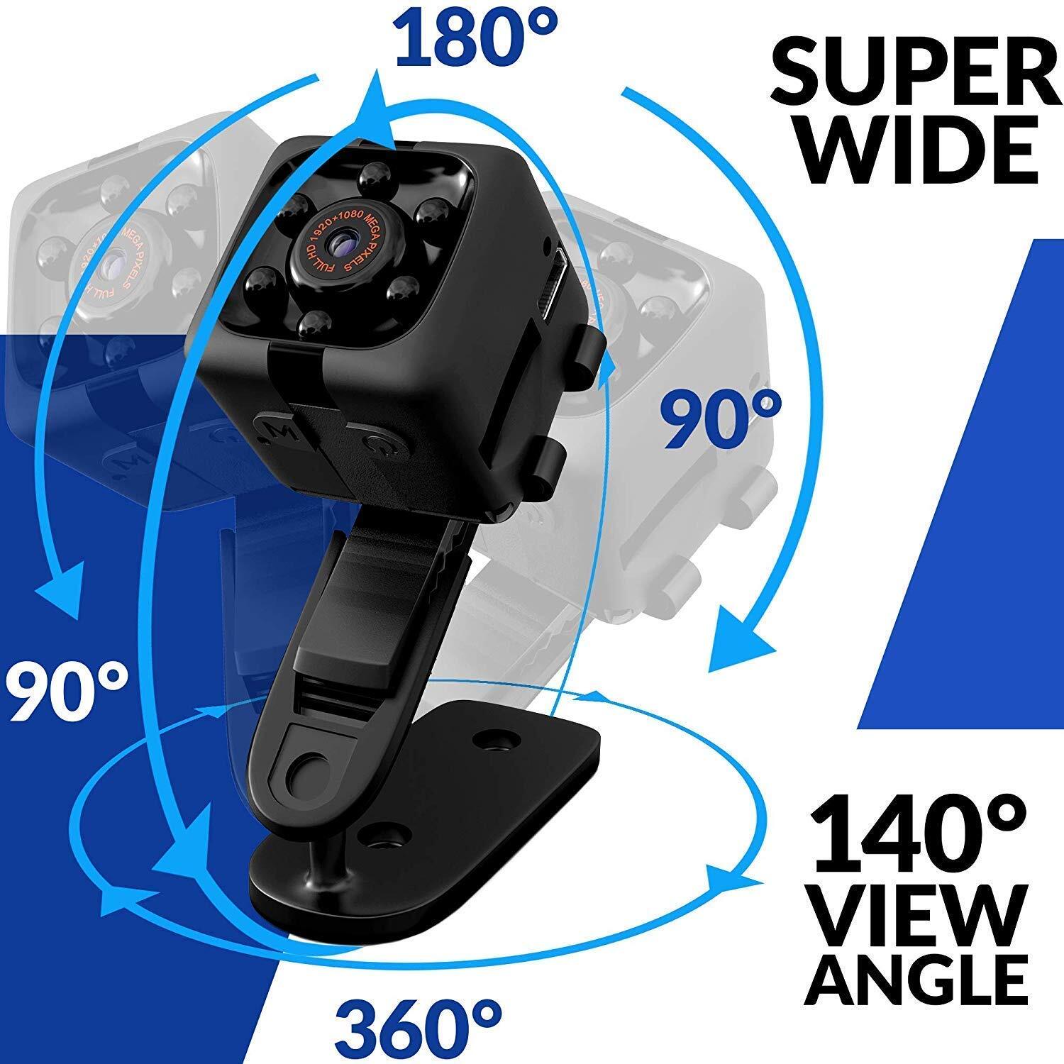 Camera Portable, Full HD Video Recording, 1080P, Night Vision, Motion ...