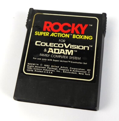 CBS Colecovision Spiel -- ROCKY SUPER ACTION BOXING -- (no Atari) | eBay.de