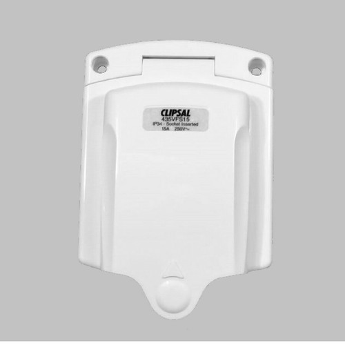 New Style Clipsal 15Amp 240V Power Inlet 435VFS15 for Caravan Camper ...