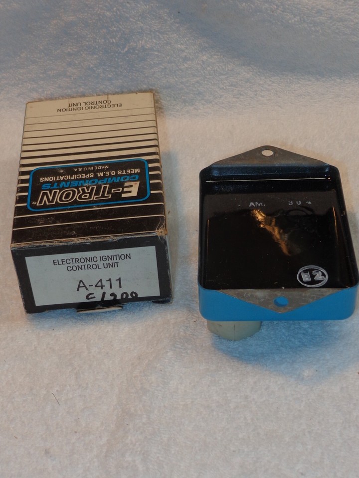 ‘NOS’.... E-TRON Ignition Control Module .... A-411 (same as ECHLIN TP ...