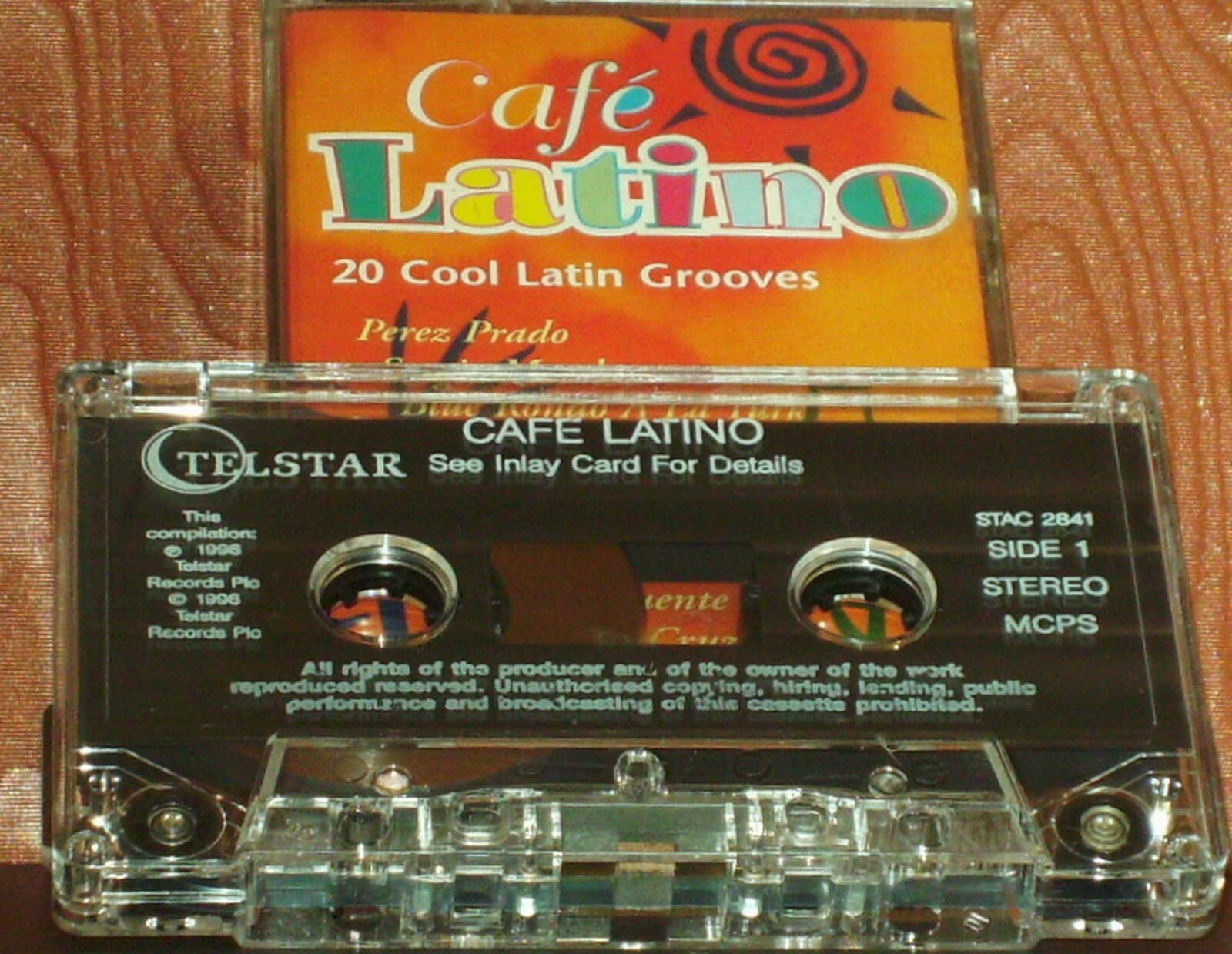 Various Café Latino CASSETTE ALBUM LATIN Timba, Salsa, Afro-Cuban Funk ...
