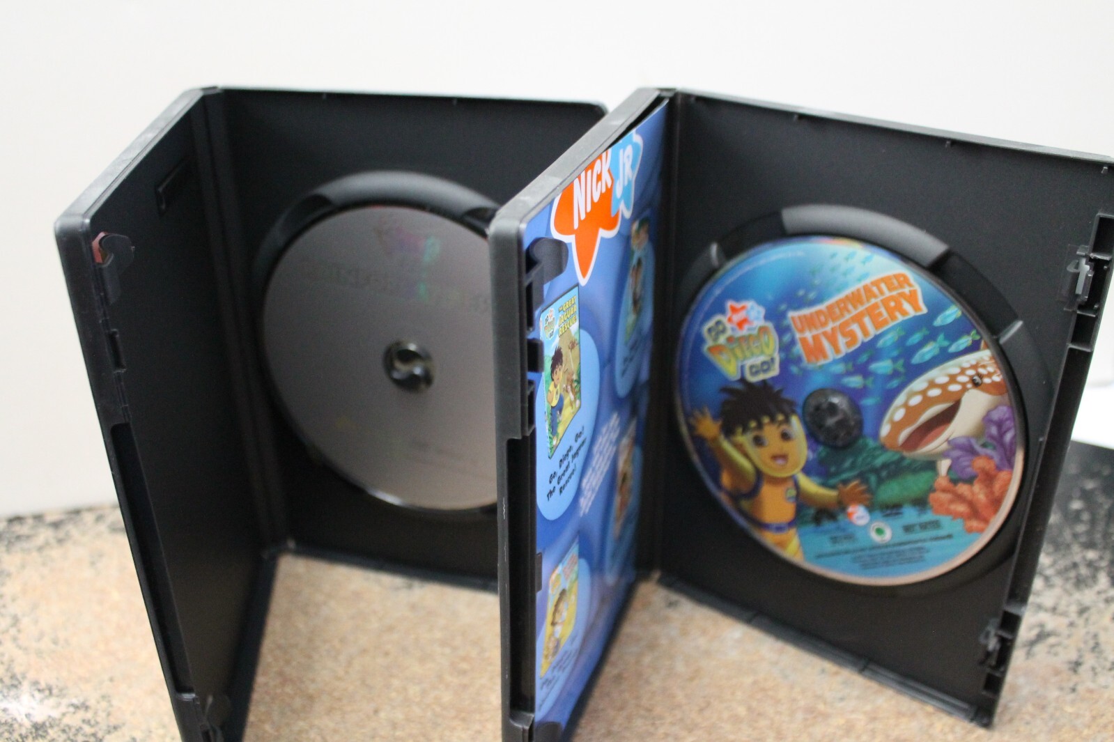 Lot of 4 Go Diego Go dvds; Fiesta, Magical Missions, Moonlight Rescue ...